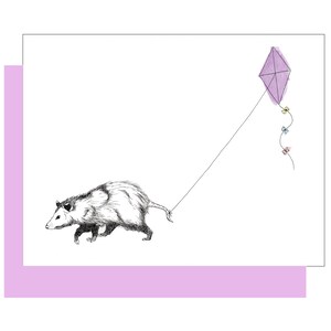 Possum Card | Etsy