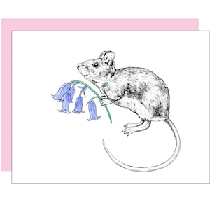 Mouse Card - Etsy