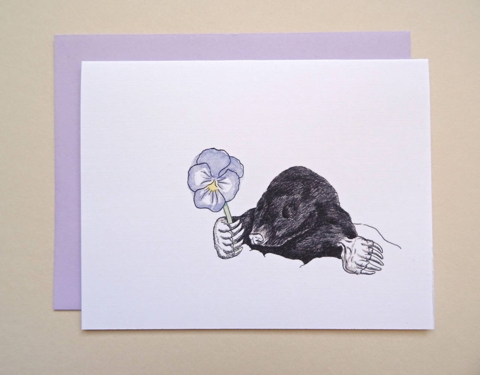 Mole Card - Etsy