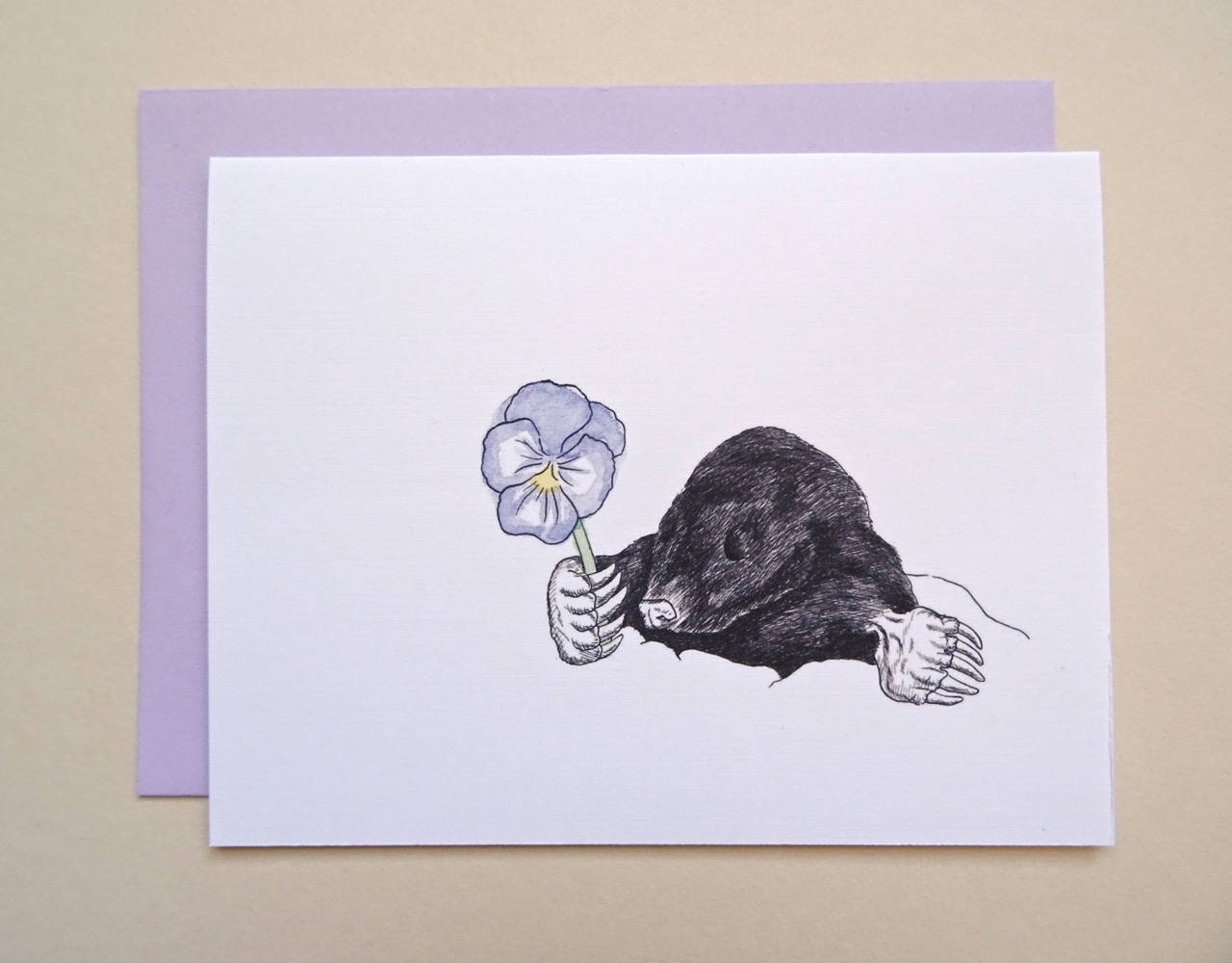 Mole Card - Etsy