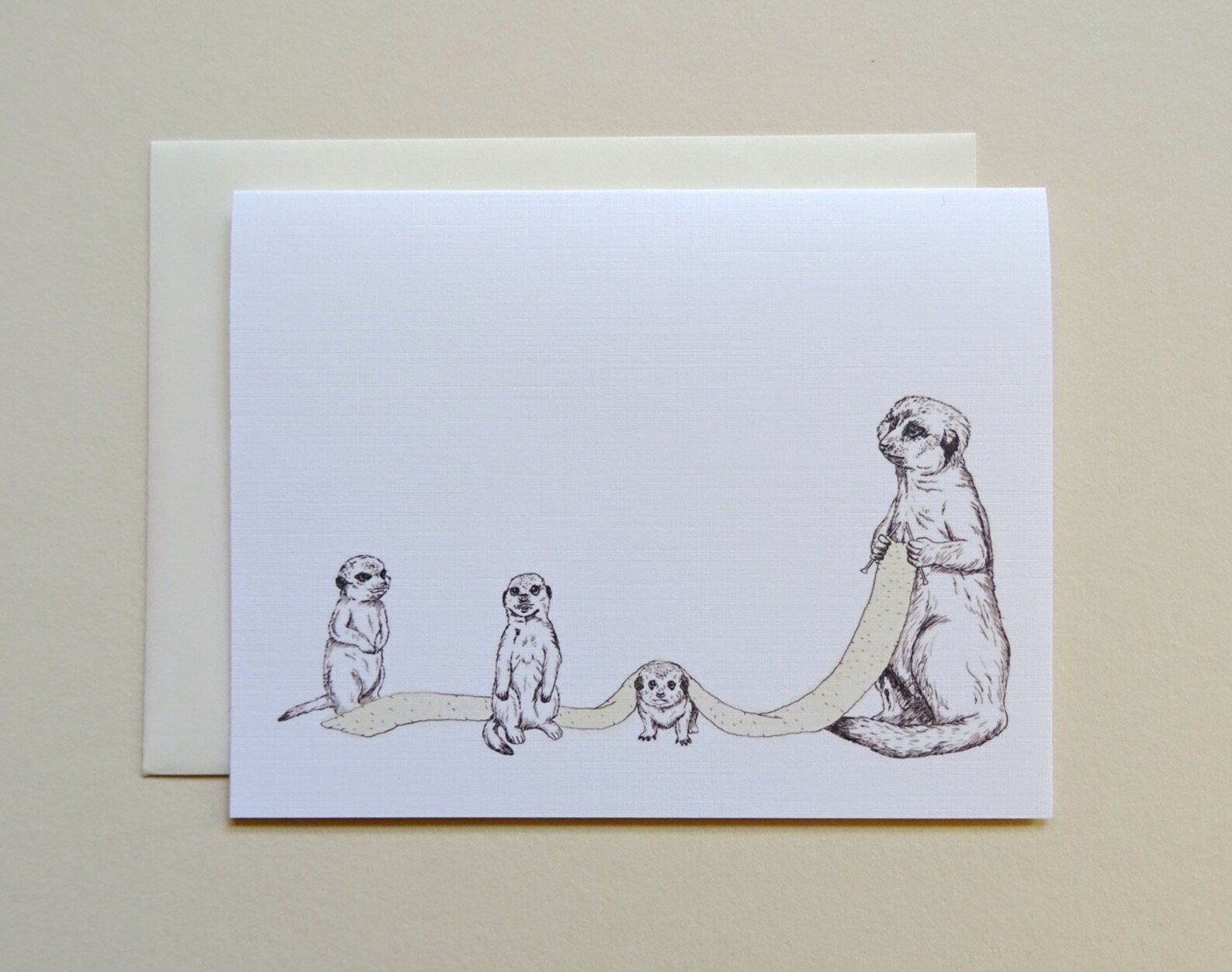 Meerkat Card - Etsy