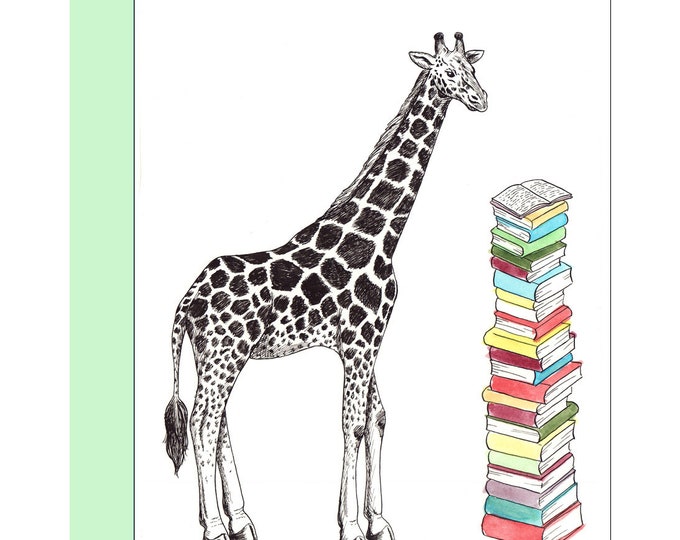 Giraffe Card | Etsy