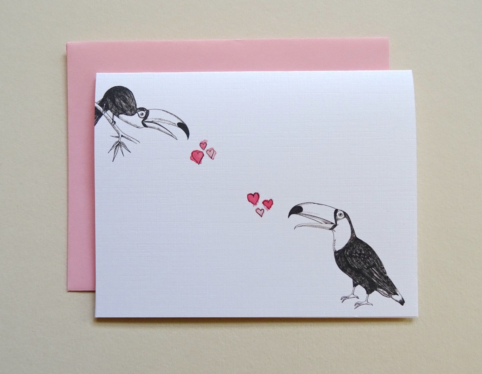 Toucan Card - Etsy