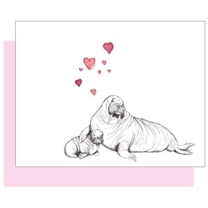 Walrus Card | Etsy