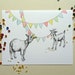 Goats Card - Etsy