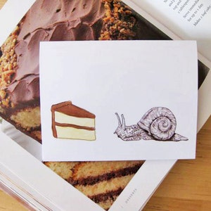 Snail Card - Etsy