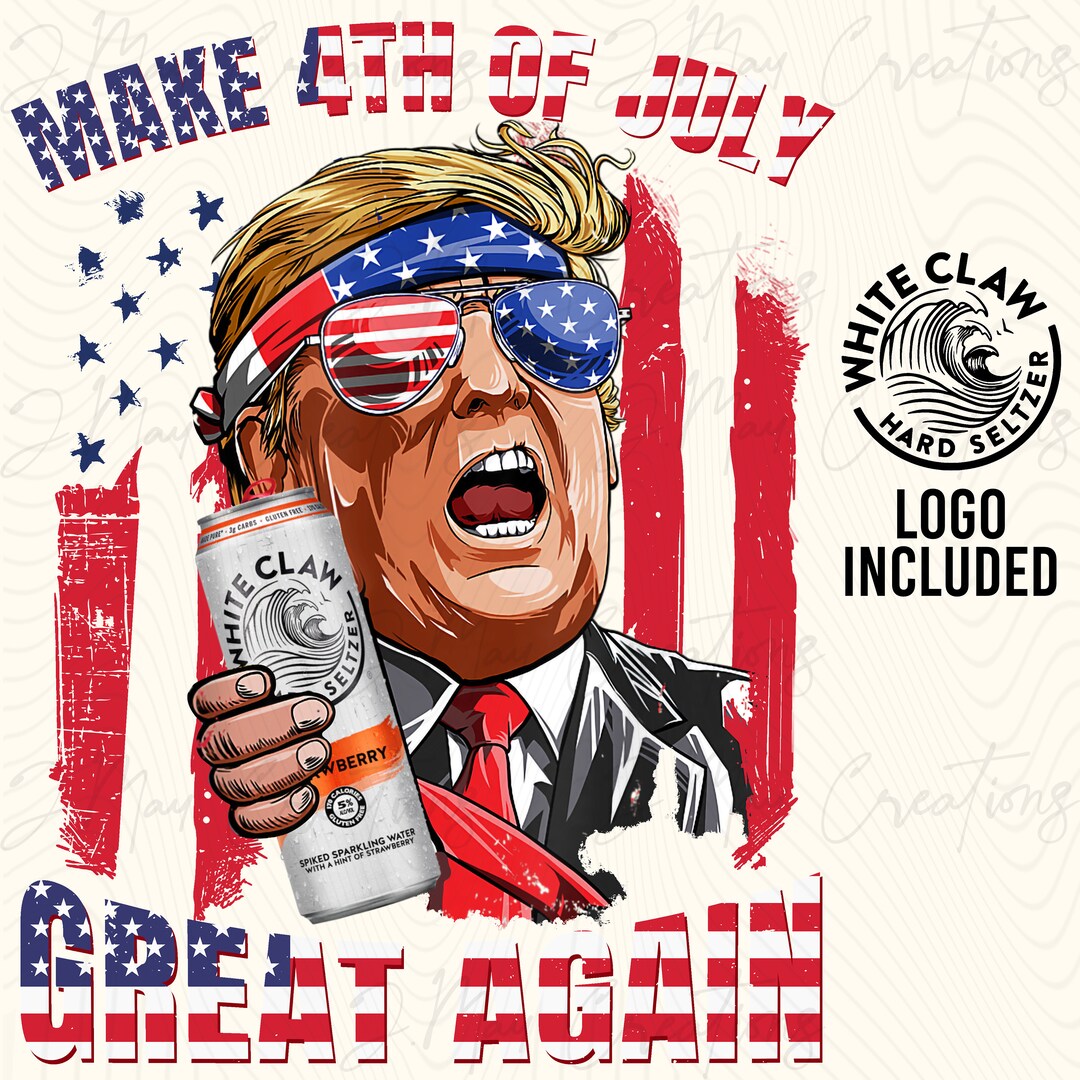 Updated Version, Make 4th of July Great Again Png, Trump, MAGA, FJB ...