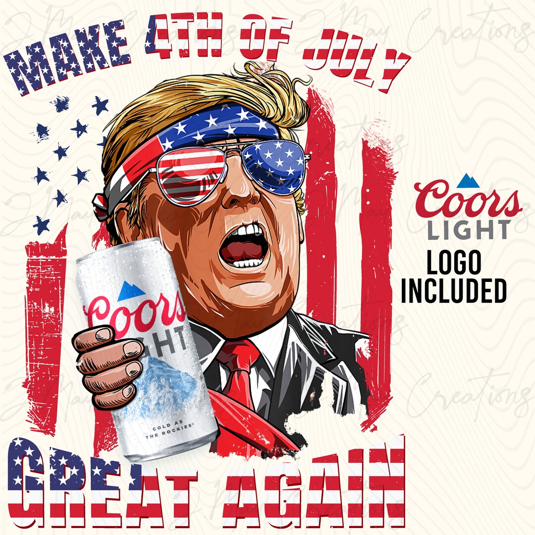 Updated Version, Make 4th of July Great Again Png, Trump, MAGA, FJB ...
