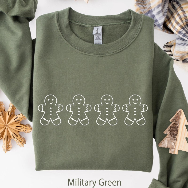 Gingerbread Man Sweater - Etsy