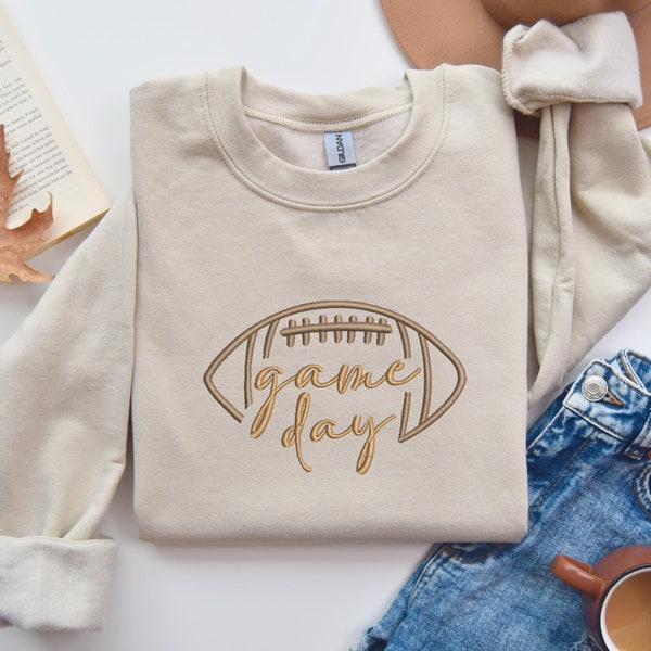 Embroidered Football - Etsy