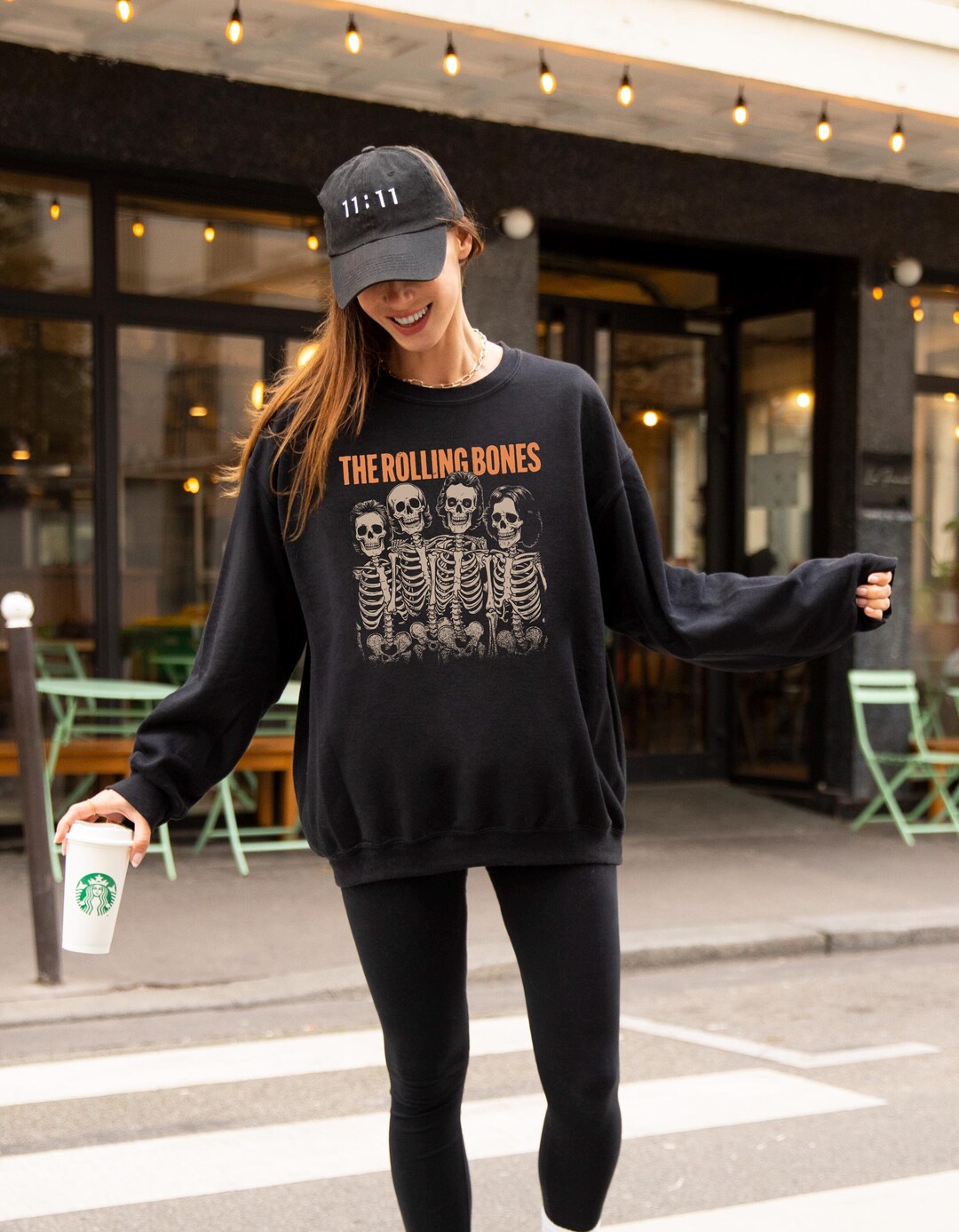 The Rolling Bones Skeleton Shirt, Humorous Halloween T-shirt, Skeleton Shirt, Funny Gift for ...