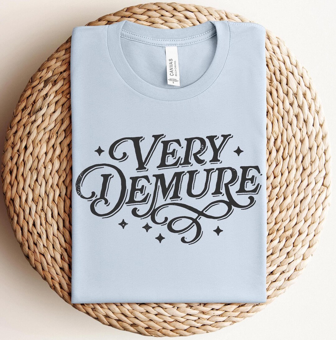 Very Demure Trendy Shirt: Gen Z Meme Tee - Etsy