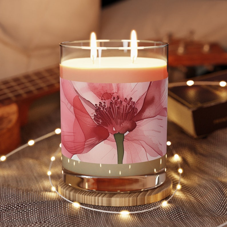 Beautiful Pink Flower Print, Three Scents to Choose From, Scented ...