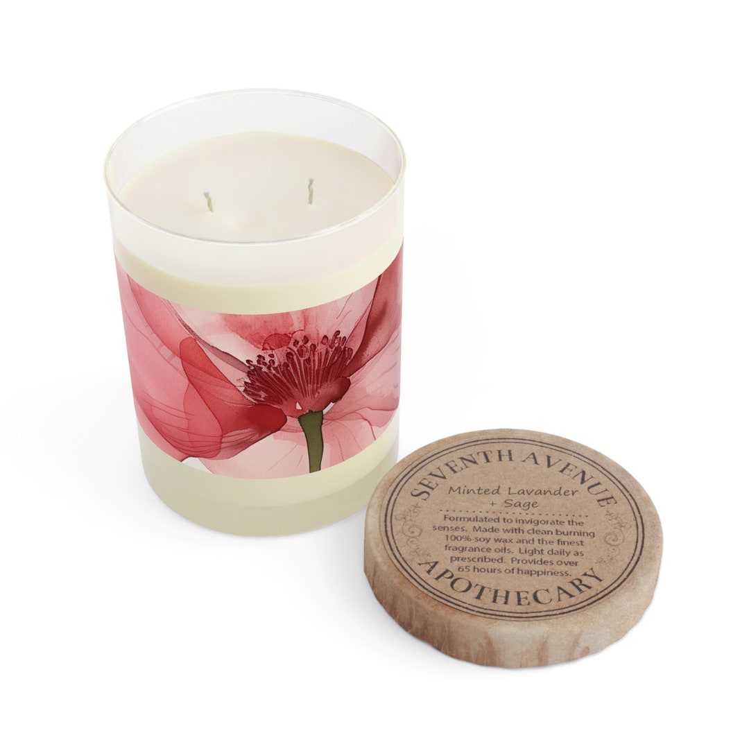 Beautiful Pink Flower Print, Three Scents to Choose From, Scented ...
