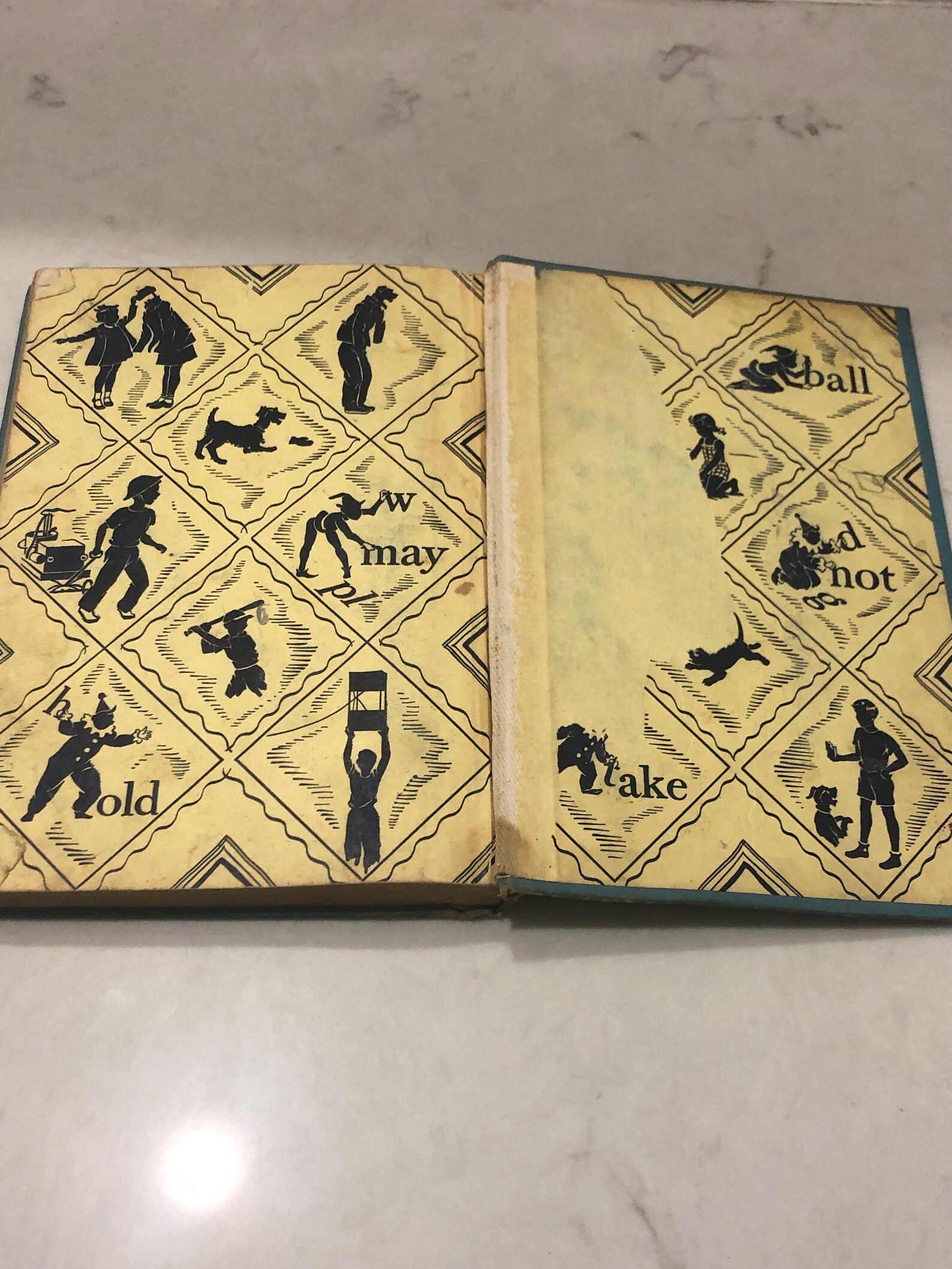 Vintage 1940's Reading for Meaning With Jack and Janet Children's Book ...