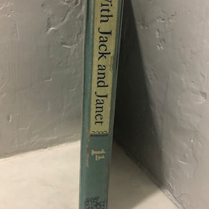 Vintage 1940's Reading for Meaning With Jack and Janet Children's Book ...
