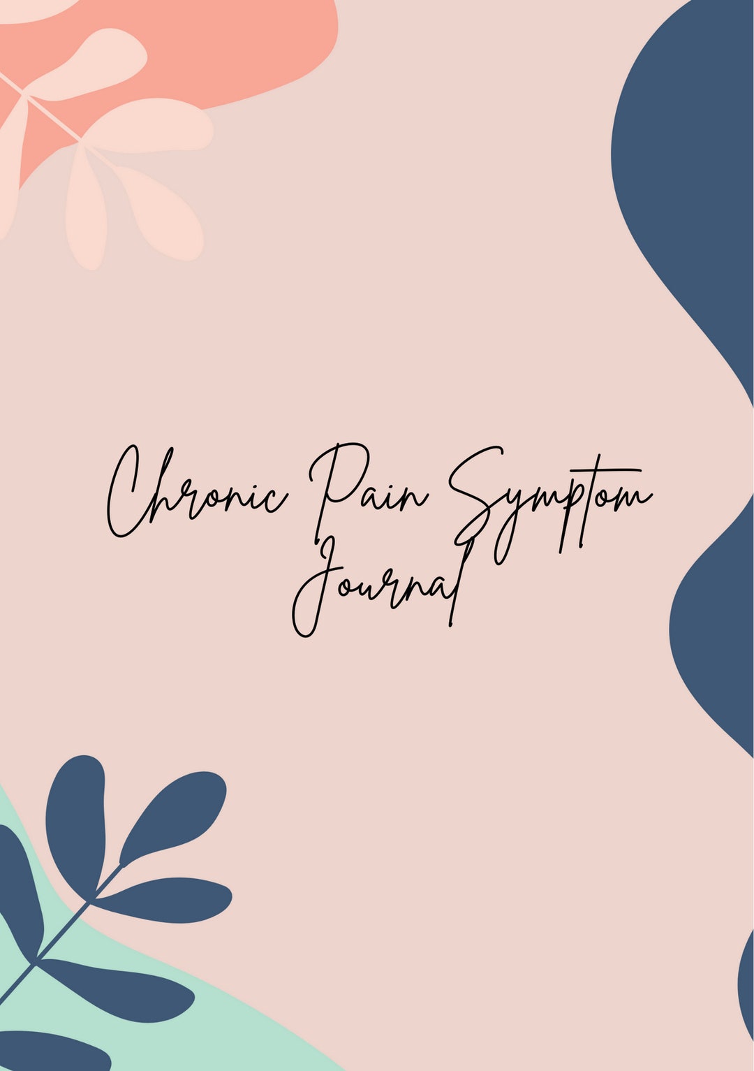 Chronic Pain Journal - Etsy