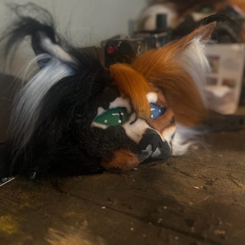 Calico Cat Therian Mask - Etsy