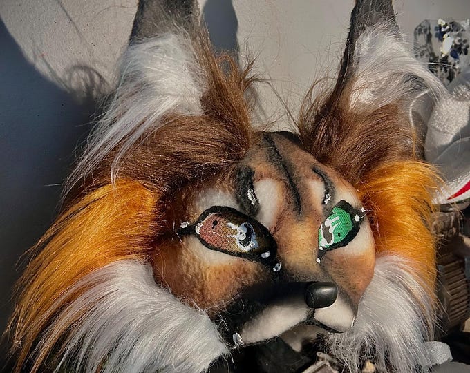 Carcal Cat Mask ( Bendable Ears - Etsy