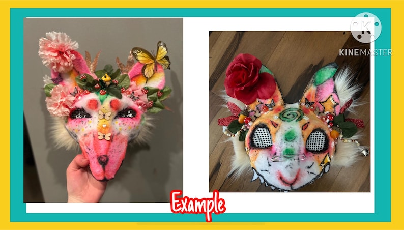 Custom Masks ( Message Me Before Ordering, and Read Description) ( Made ...