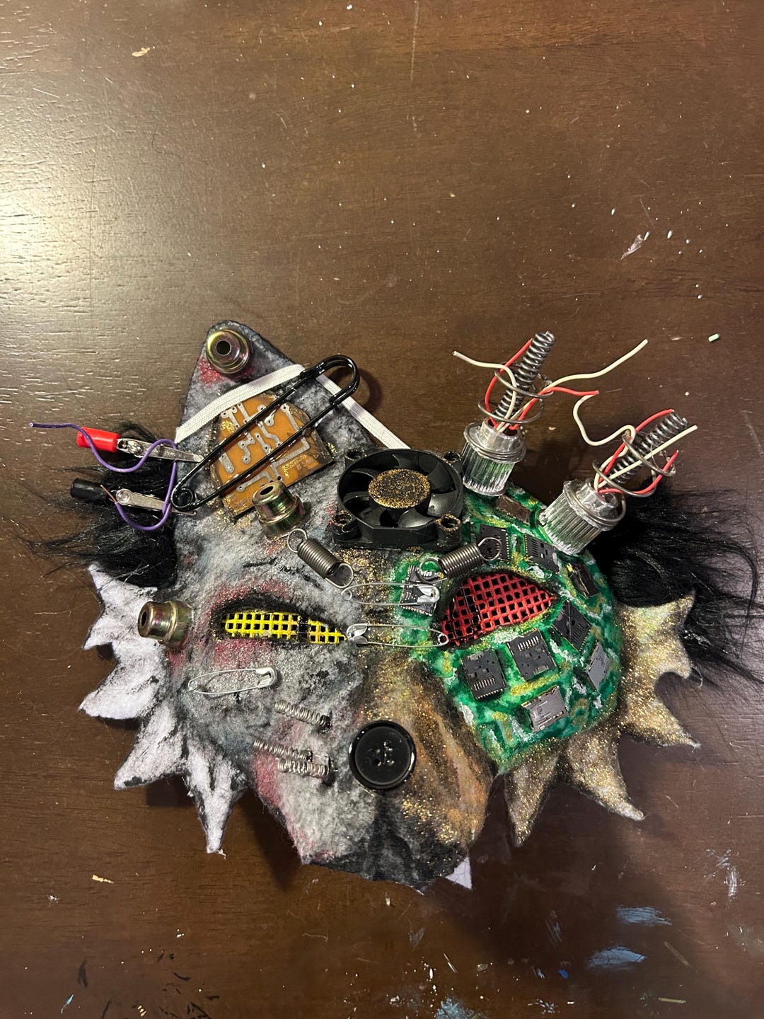 Robot Mechanic Cat Therian Mask - Etsy