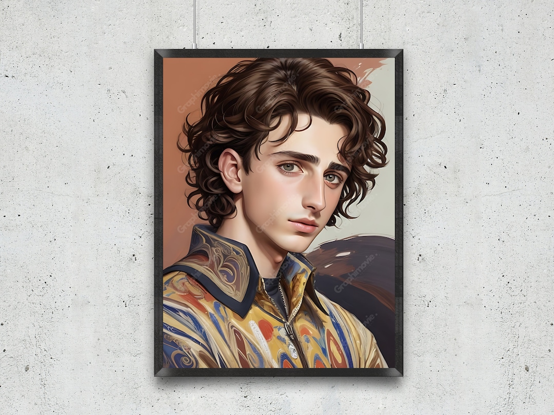 Poster Timothée Chalamet Poster Actor Dune Digital Download Printable ...