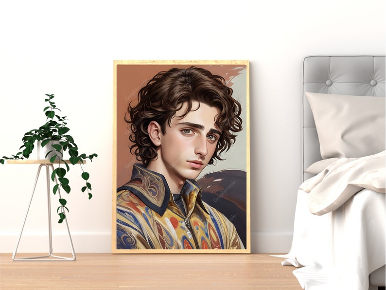 Poster Timothée Chalamet Poster Actor Dune Digital Download Printable ...
