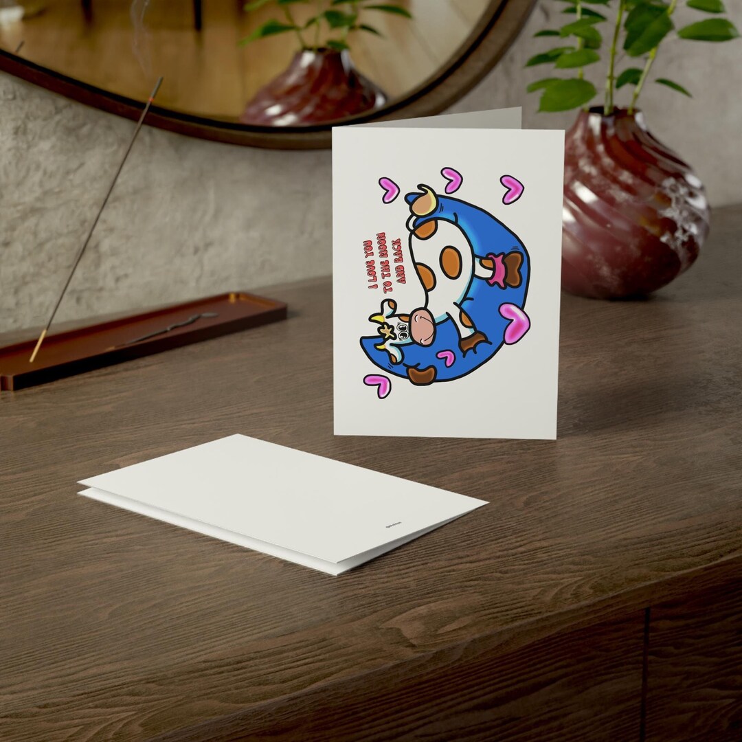 Greeting Cards, I Love You to the Moon and Back, Birthday Gift ...