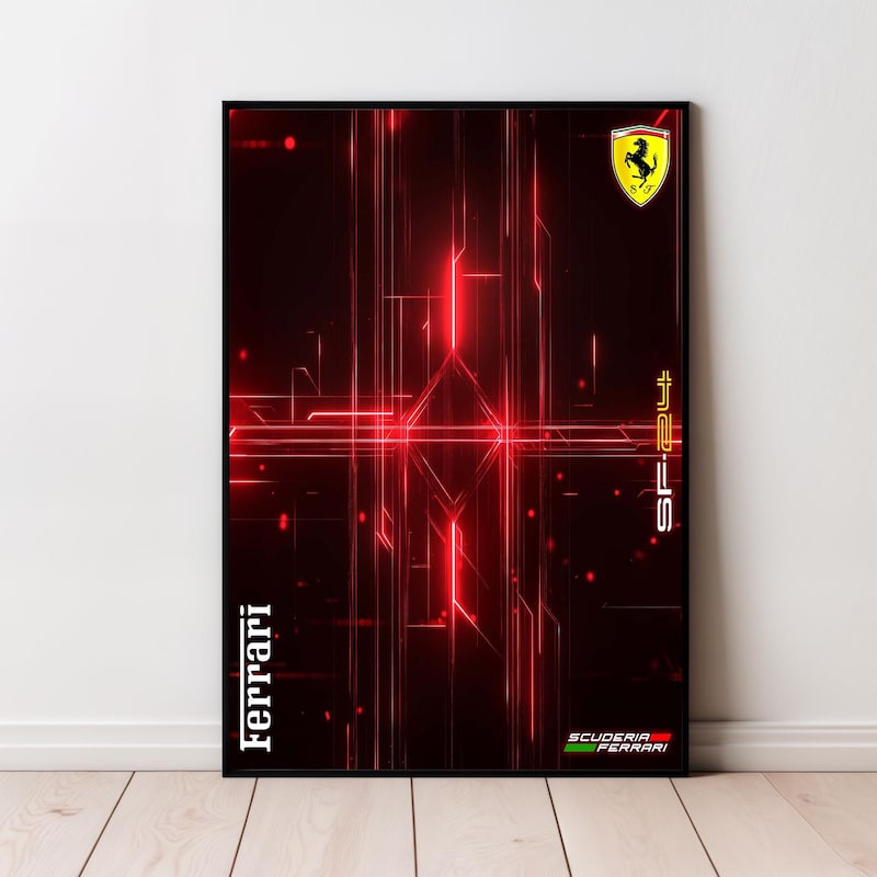Ferrari Formula One Posters - Etsy