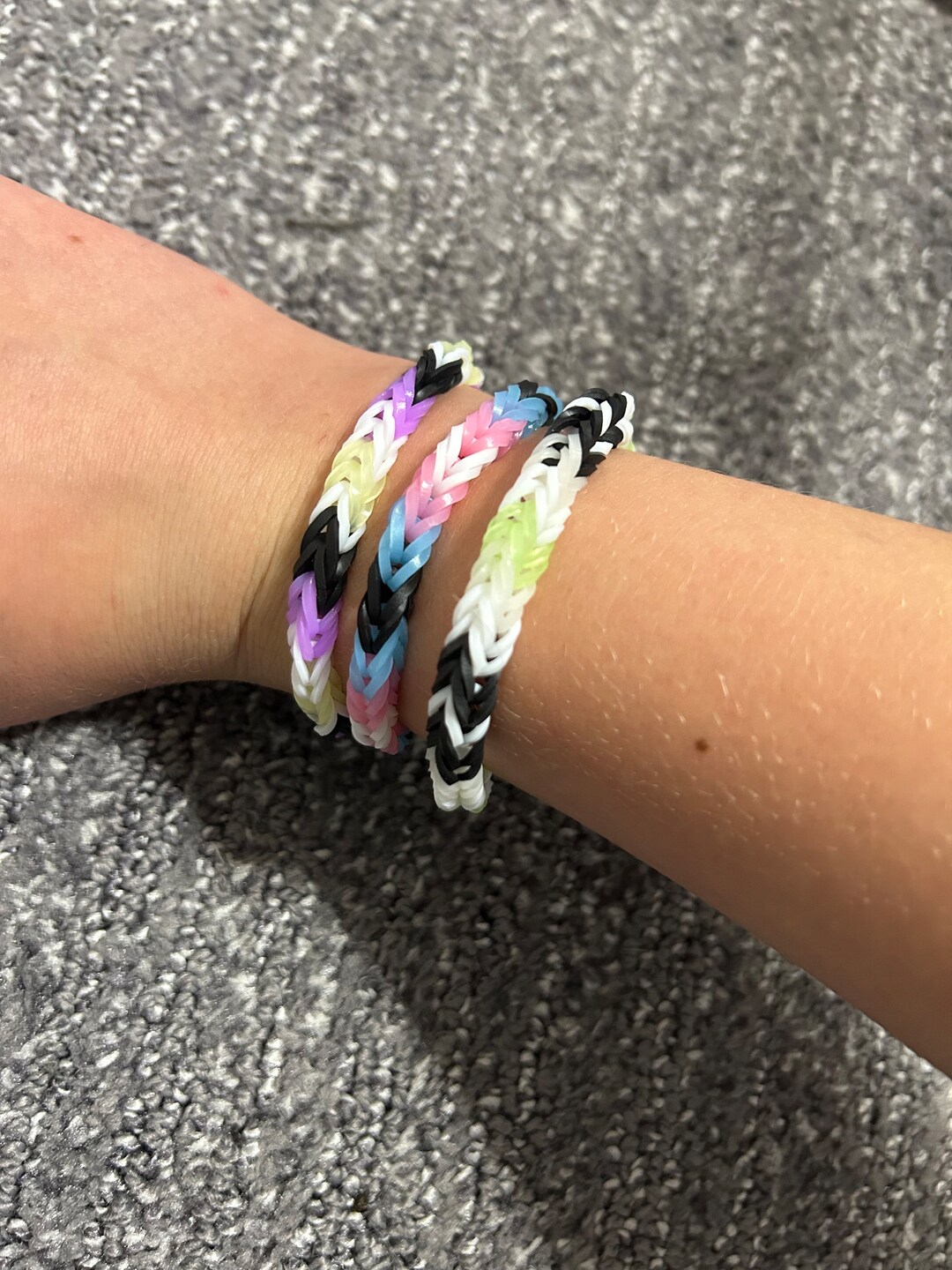 Non-binary, Agender, Transgender LGBTQ Rainbow Loom Gender Bracelets - Etsy