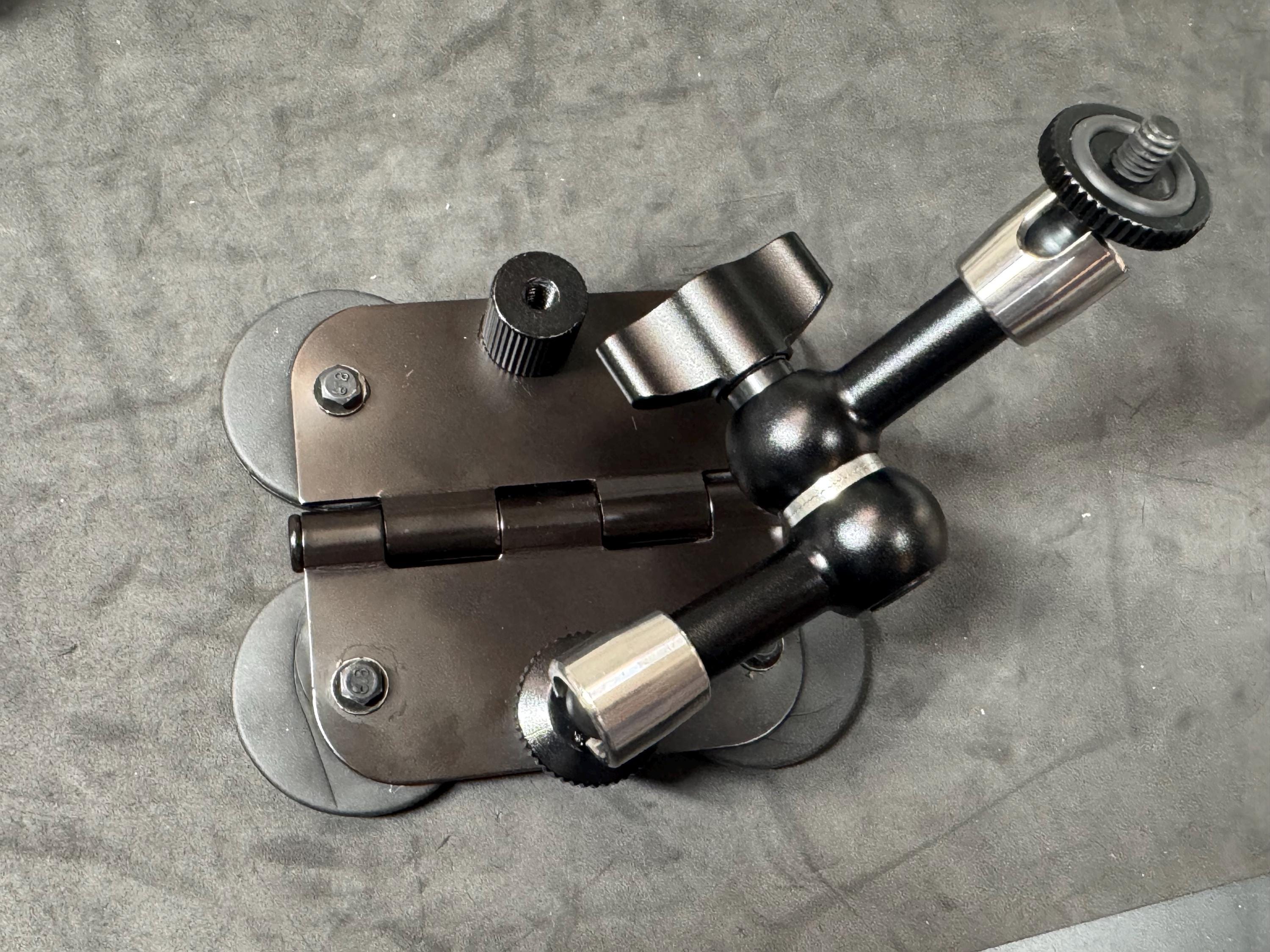 Magnetic Fence Mount for Streaming Softball Games︙dual Device Mount for ...