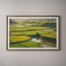 Rice Terraces Landscape Painting, Nature Oil Painting, Printable Art ...