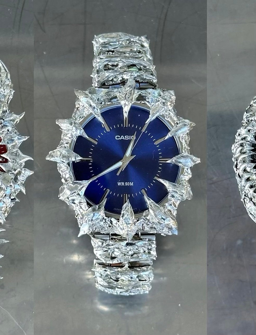 Custom Alabaster Watch Gothic Claw Style Hand-made Wristwatches ...