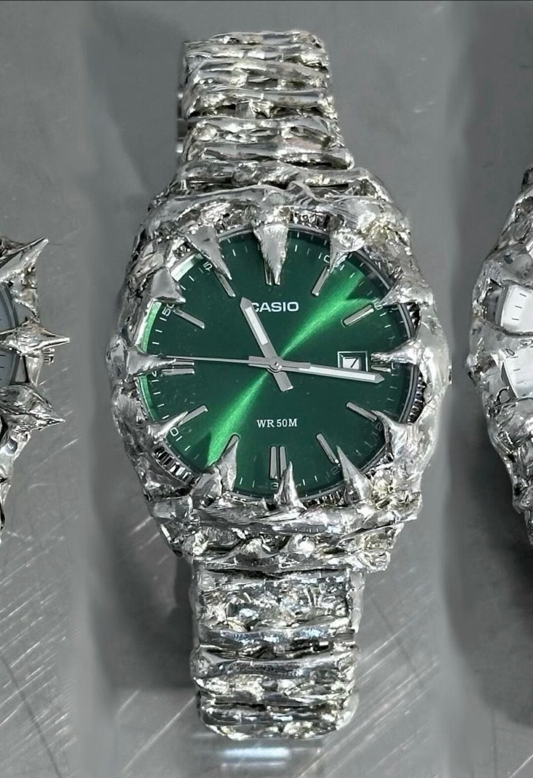 Custom Alabaster Watch Gothic Claw Style Hand-made Wristwatches ...