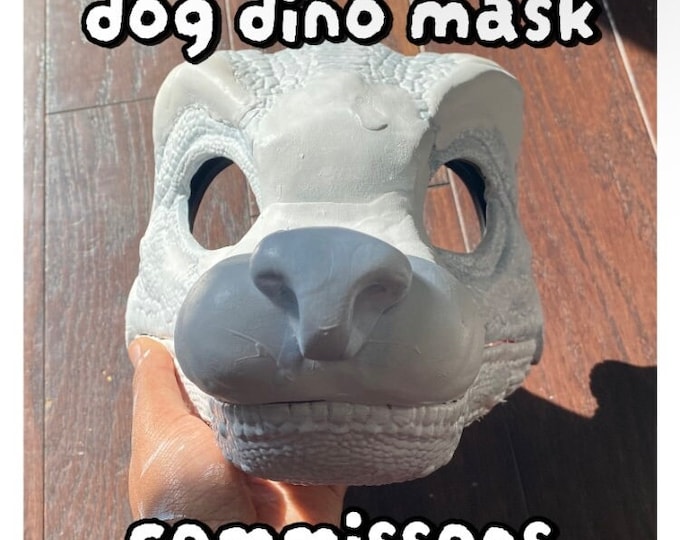 Cut Snout Dinomask! Base for Dog, Dragon, Cat Fursuits, and More! - Etsy