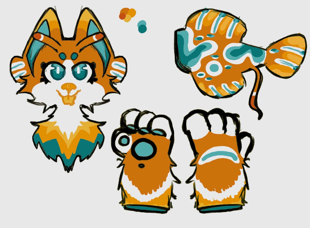 Pre-claim Alien-fish Fursuit Custom Fursuit, Open Fursuit Commissions ...