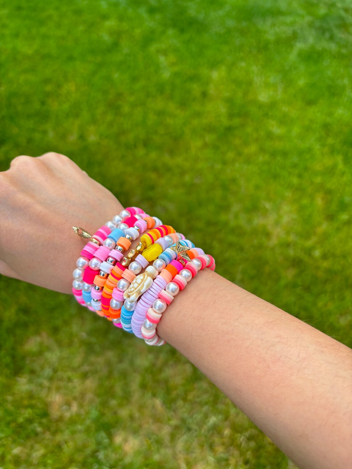 Customized Beaded Bracelets - Etsy