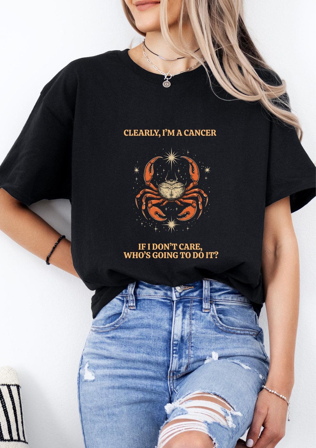 Funny Cancer Shirt, Zodiac Sign T Shirt, Astrology Shirt, Cancer ...