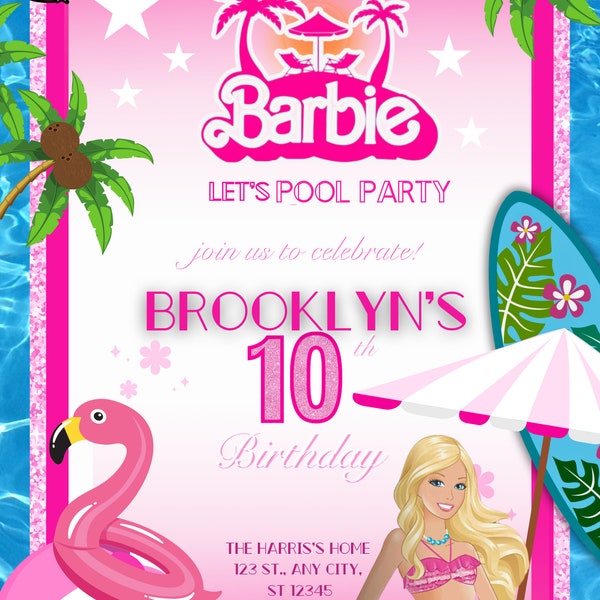 Barbie Pool - Etsy