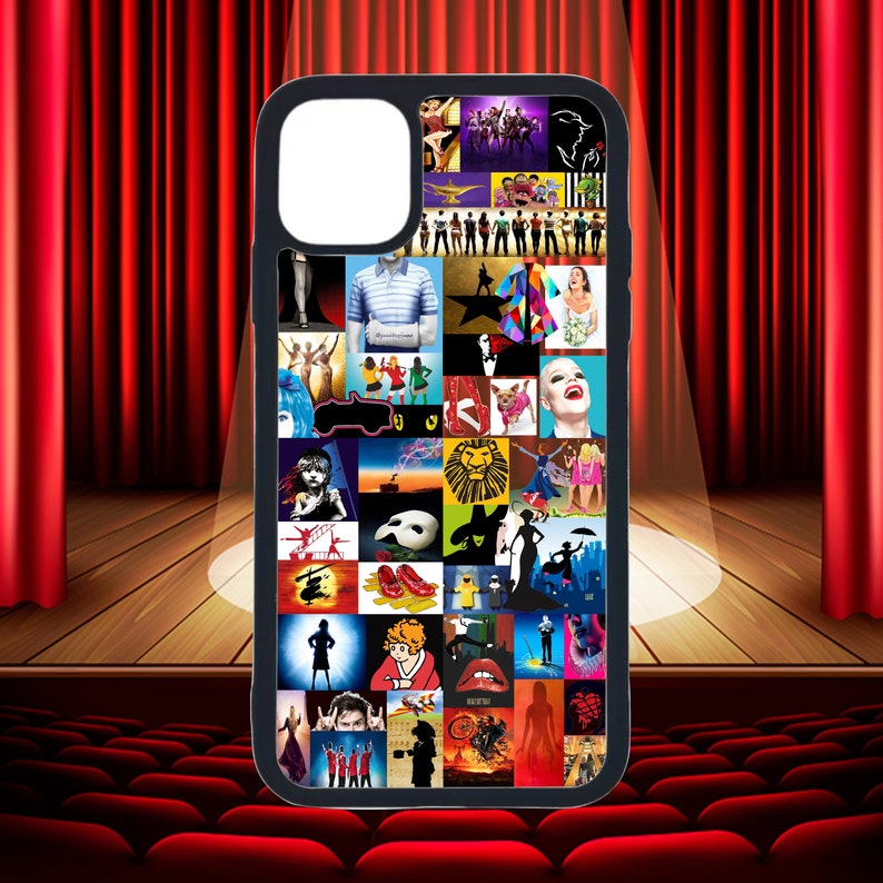 Musical Theatre Poster Phone Case With Print of Theatre Playbill as a ...