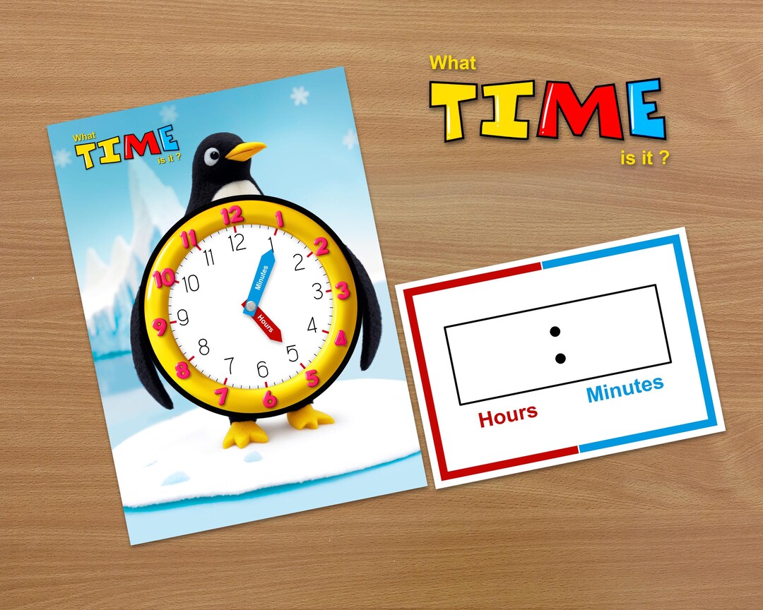 Clock Activity Preschool Kids| Homeschooling Activity| Printable ...