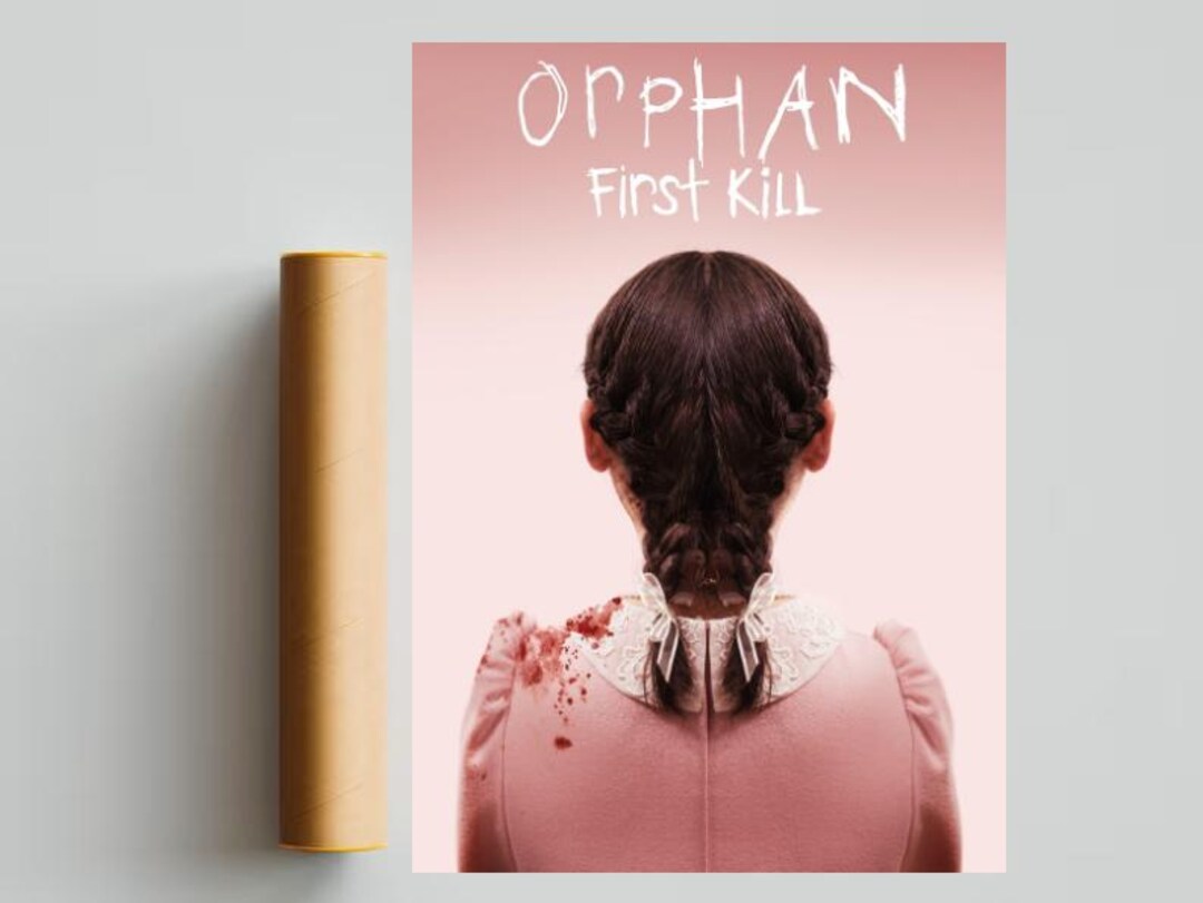 Orphan First Kill Movie Poster, Vintage Movie Posters , Wall Art Print ...
