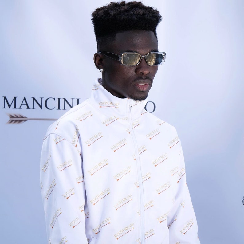 Mancini Milano Off-white Unisex Tracksuit - Etsy