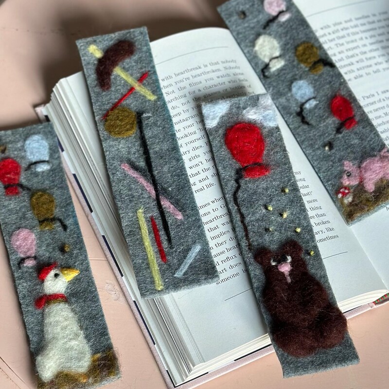 Felt Bookmark - Etsy
