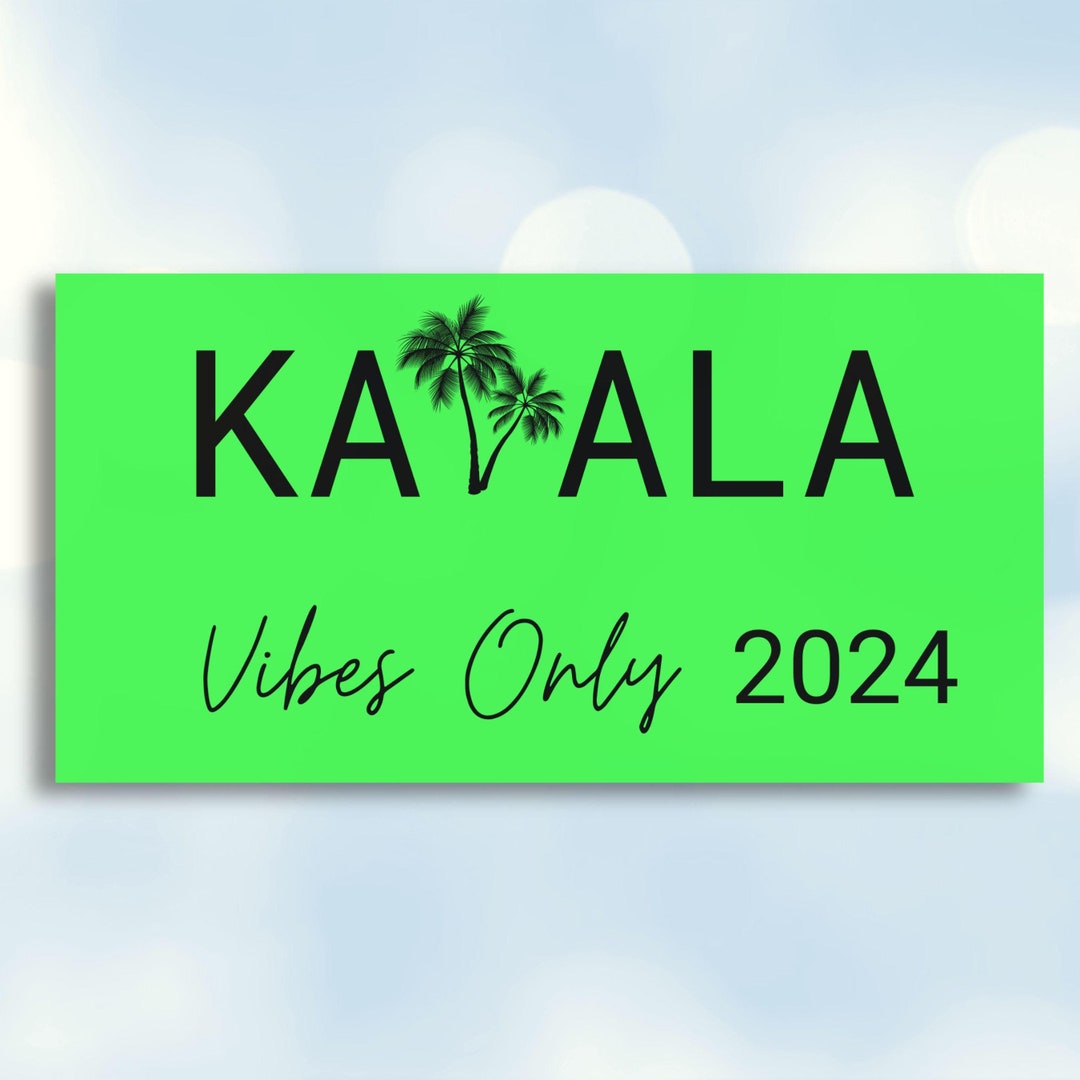 Kamala Harris Car Magnet, Bumper Sticker, Madam President 2024 for the ...
