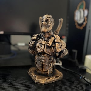 Deadpool Statue, Deadpool Gift - Etsy