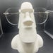 3d Printed Moaï Glasses Holder, Moaï, Moaï Glass Stand, Glasses Holder ...