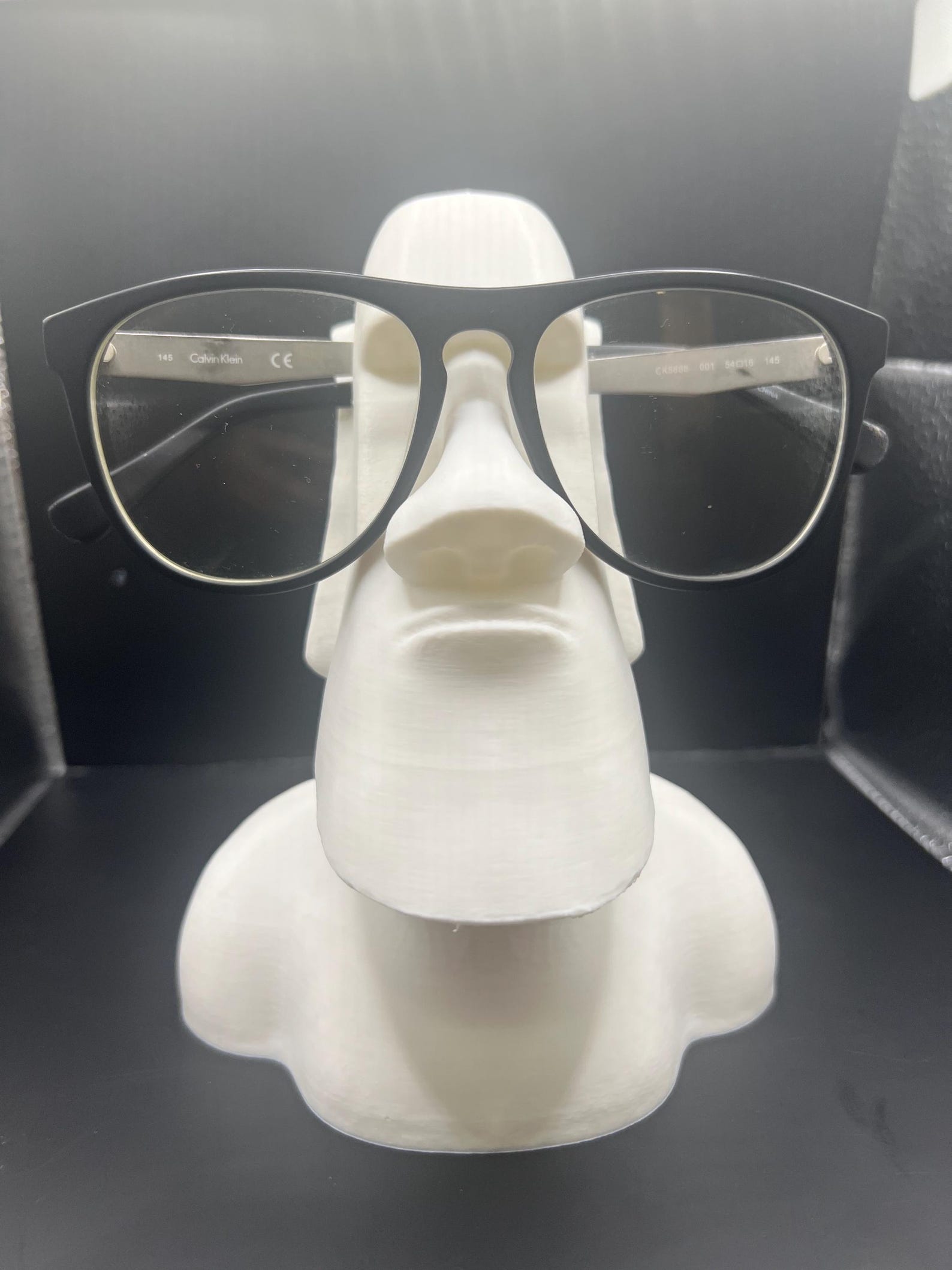 3d Printed Moaï Glasses Holder, Moaï, Moaï Glass Stand, Glasses Holder ...