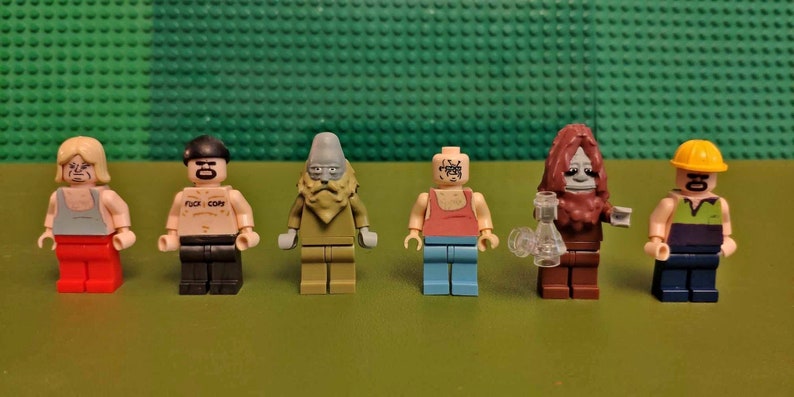 Custom Big Lez Show Lego Minifigs Full Set - Etsy