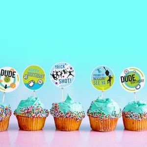 Dude Birthday Perfect Party Kit Bundle! Trick Shot Game, Bottle Flip ...